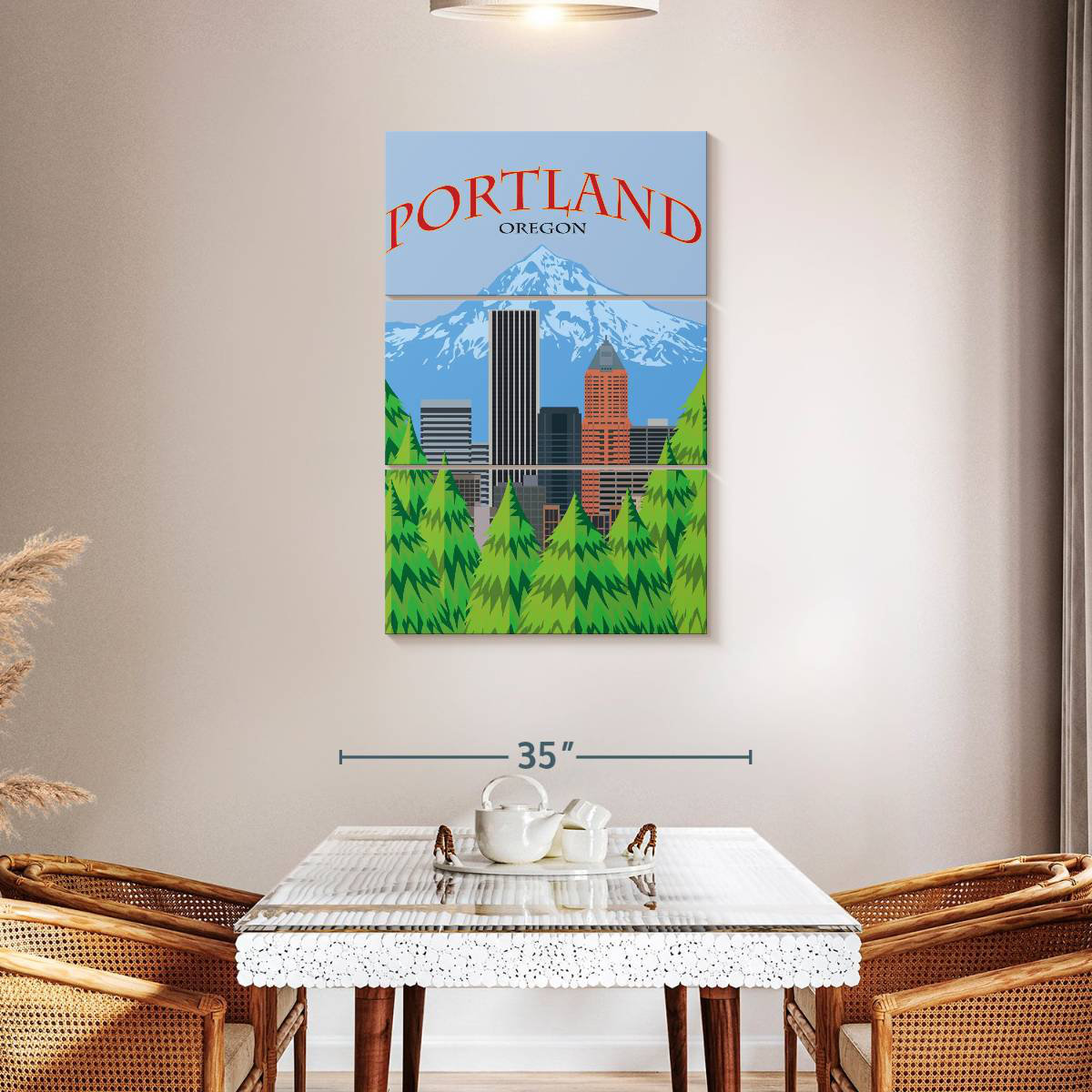 Elephant Stock Portland Poster | Wayfair