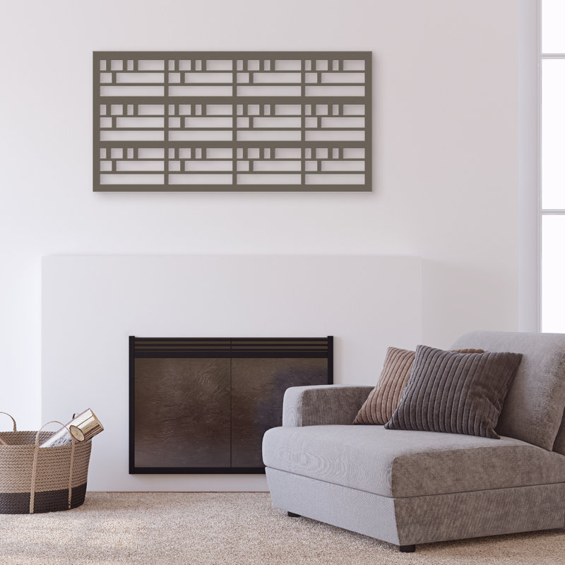 Grid Axcents 2 ft. H x 4 ft. W Polyethylene Privacy Screen & Reviews ...