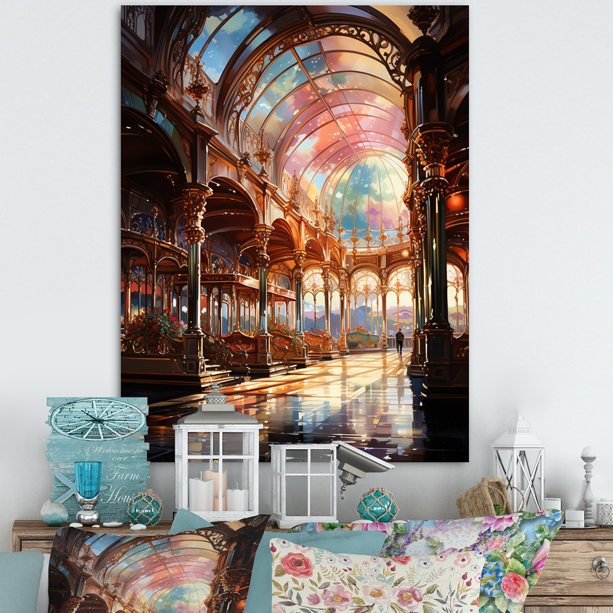 Red Barrel Studio® Xalia Carousel Whimsical Delight III - Print on ...
