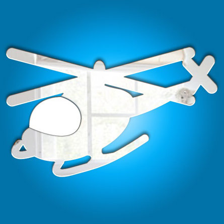 Happy Larry Helicopter Accent Mirror | Wayfair.co.uk