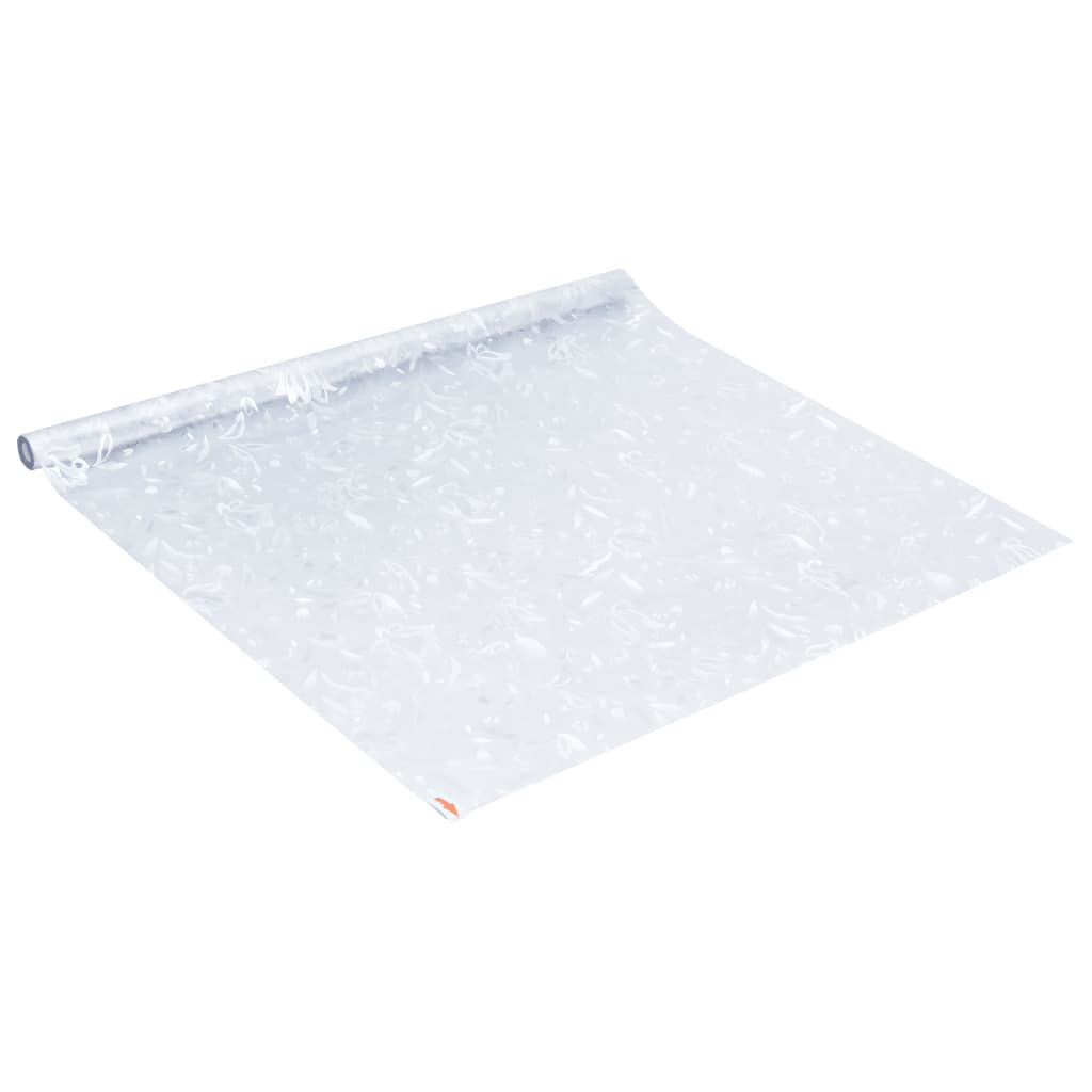 vidaXL Window Film Transparent PVC Pattern Window Film | Wayfair