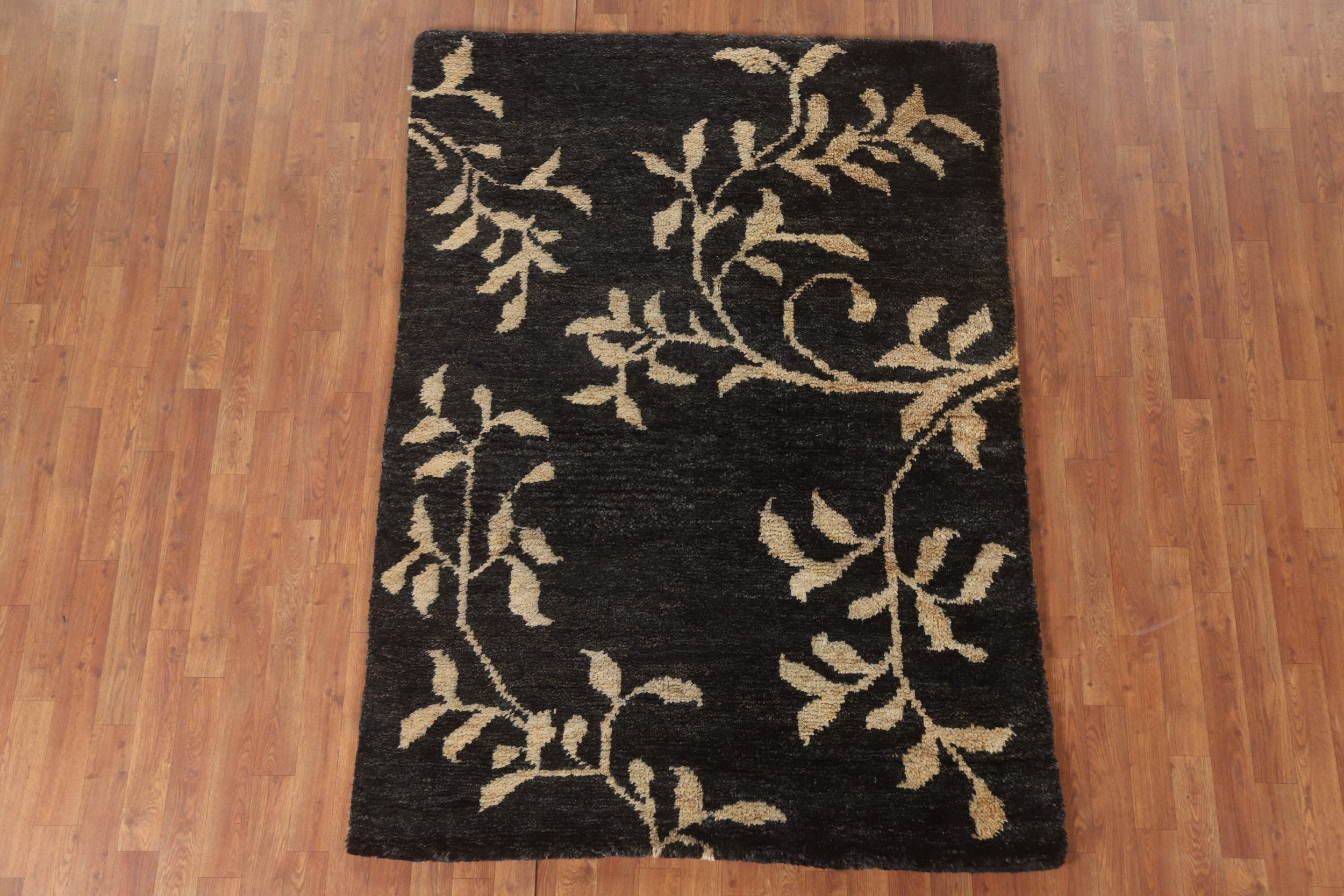 Red Barrel Studio® Hand-Knotted Abstract Area Rug 5x6 | Wayfair