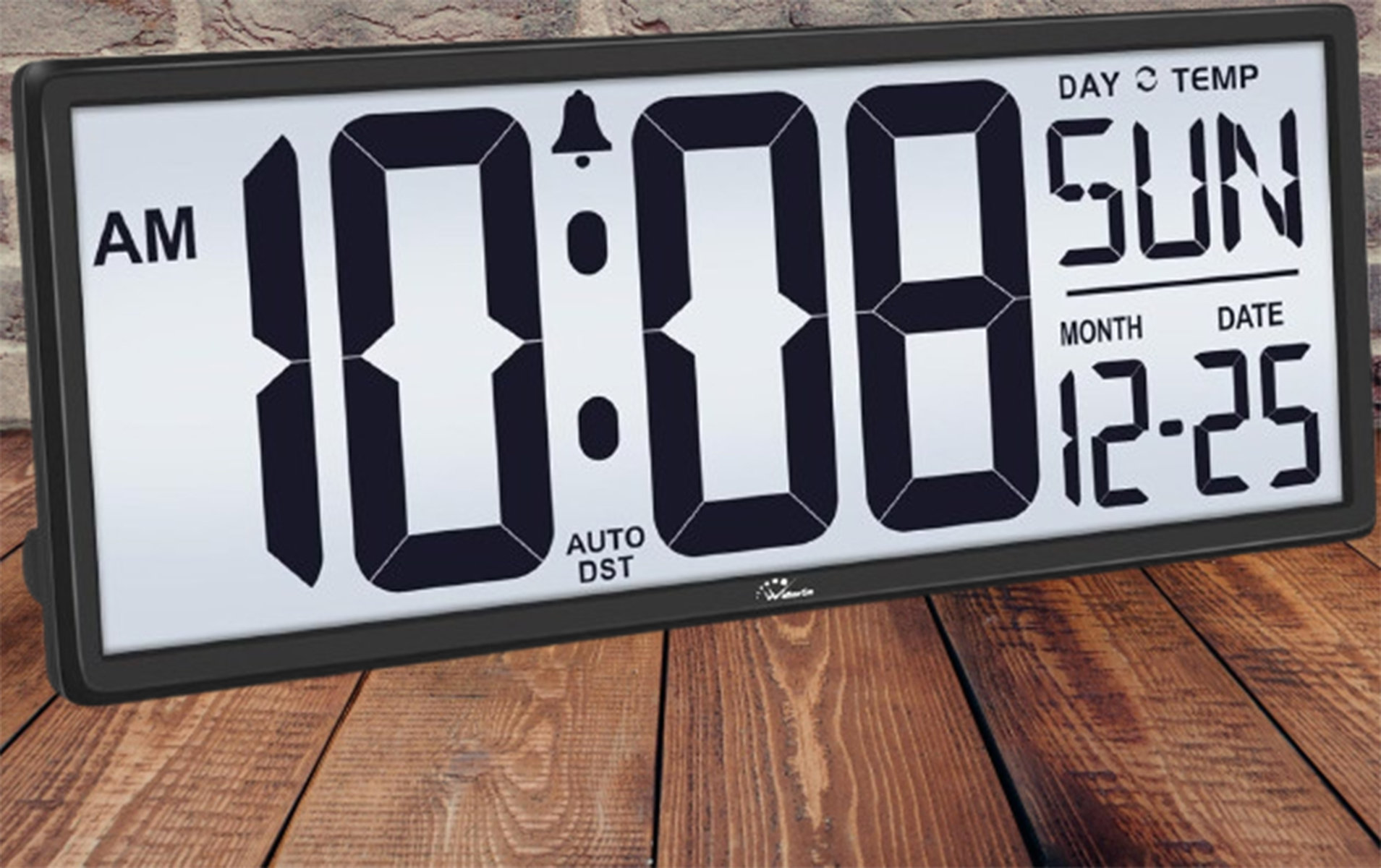 VIDVIG 14.5" Large Digital Wall Clock,Backlit Digital Wall Clock ...