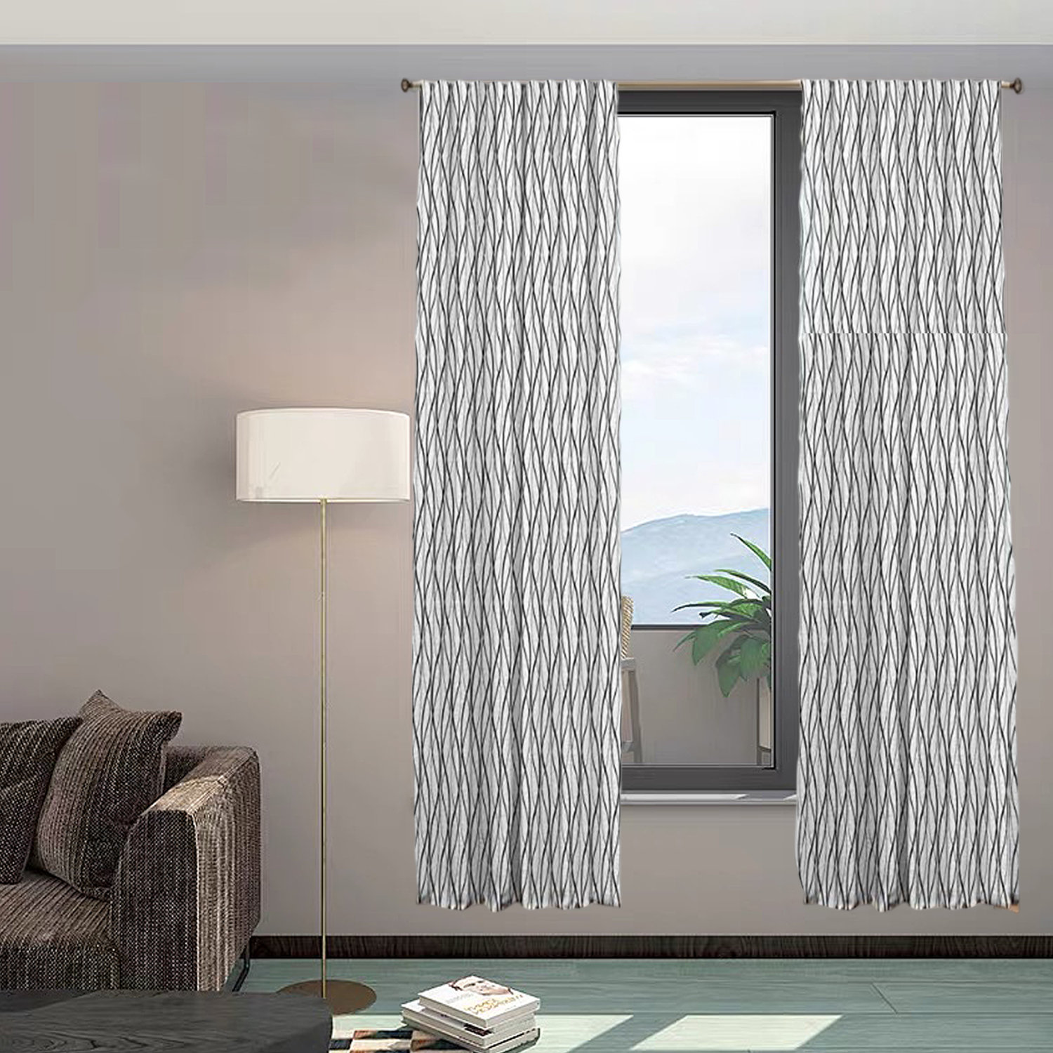 Frifoho Microfiber Curtain - Wayfair Canada