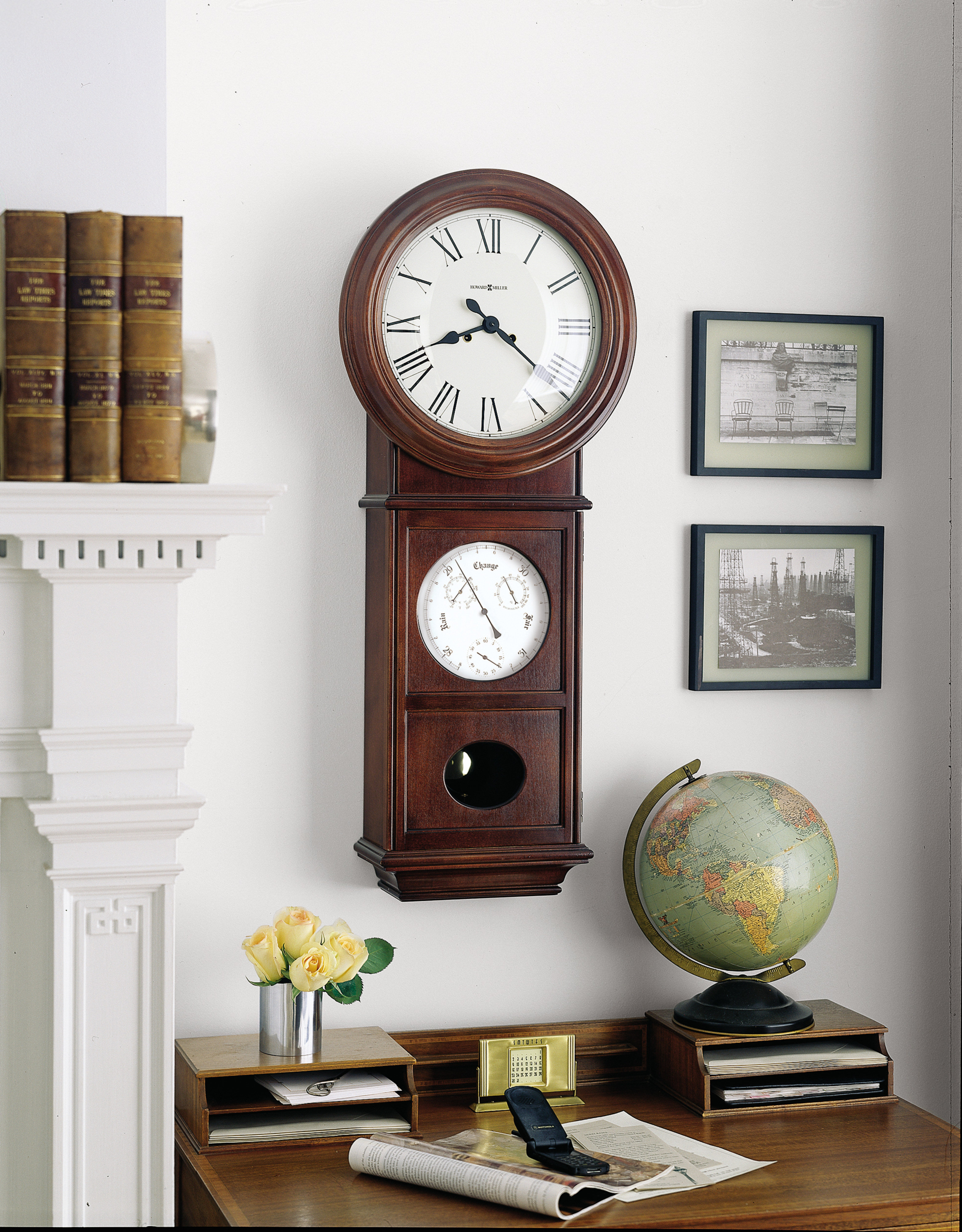 Howard Miller Chiming Key Wound Wall Clock | Wayfair.co.uk