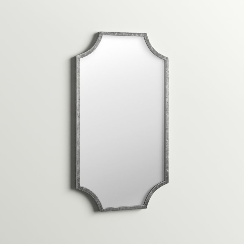 Three Posts™ Lillianna Rectangle Metal Wall Mirror & Reviews | Wayfair
