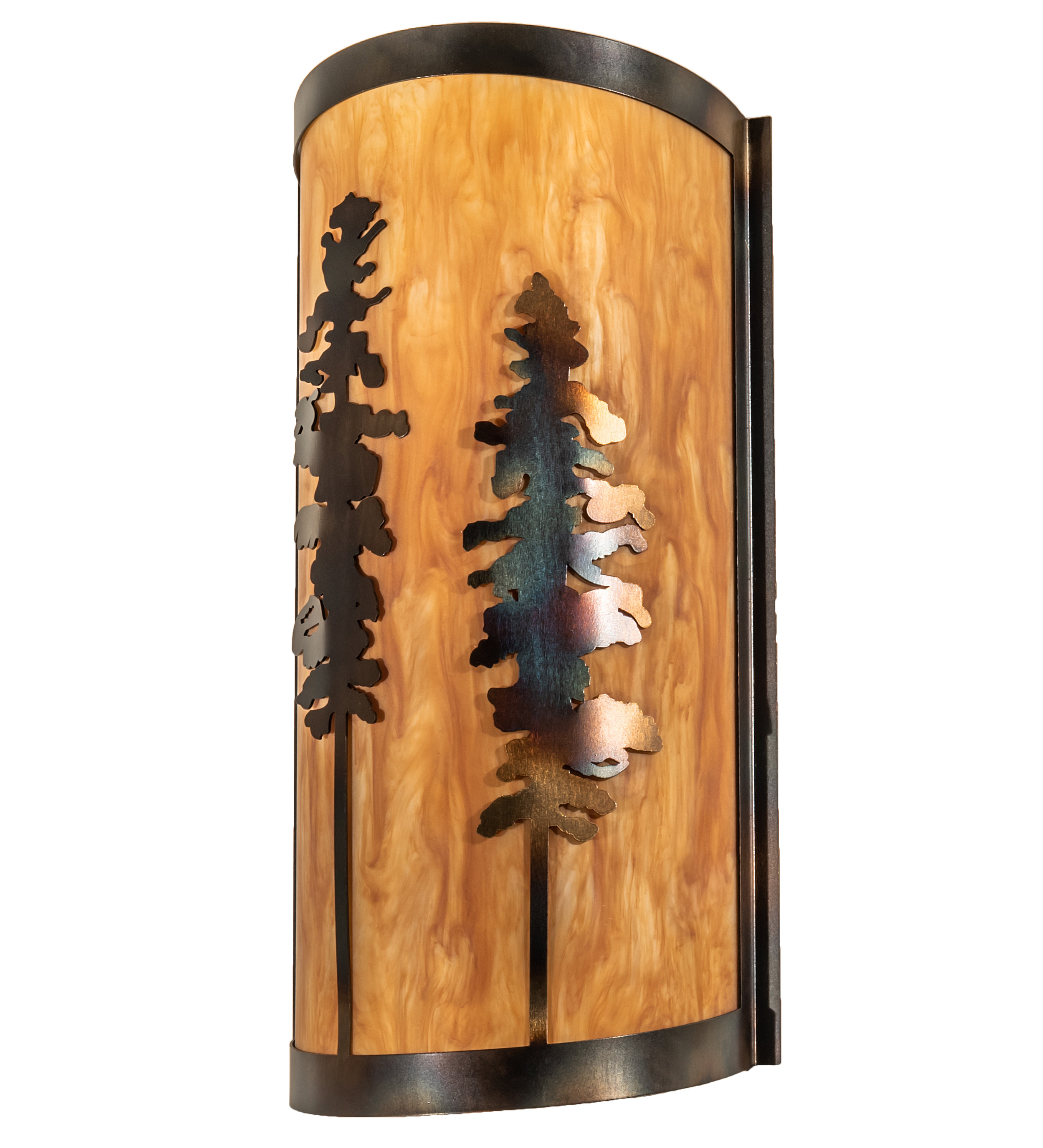 Meyda Lighting 9" Wide Tall Pines Wall Sconce | Perigold