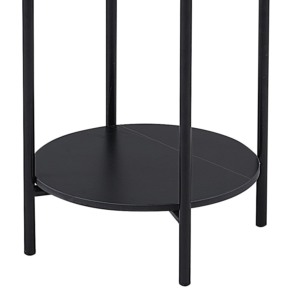 Wrought Studio™ Modern style side table with metal frame for living ...