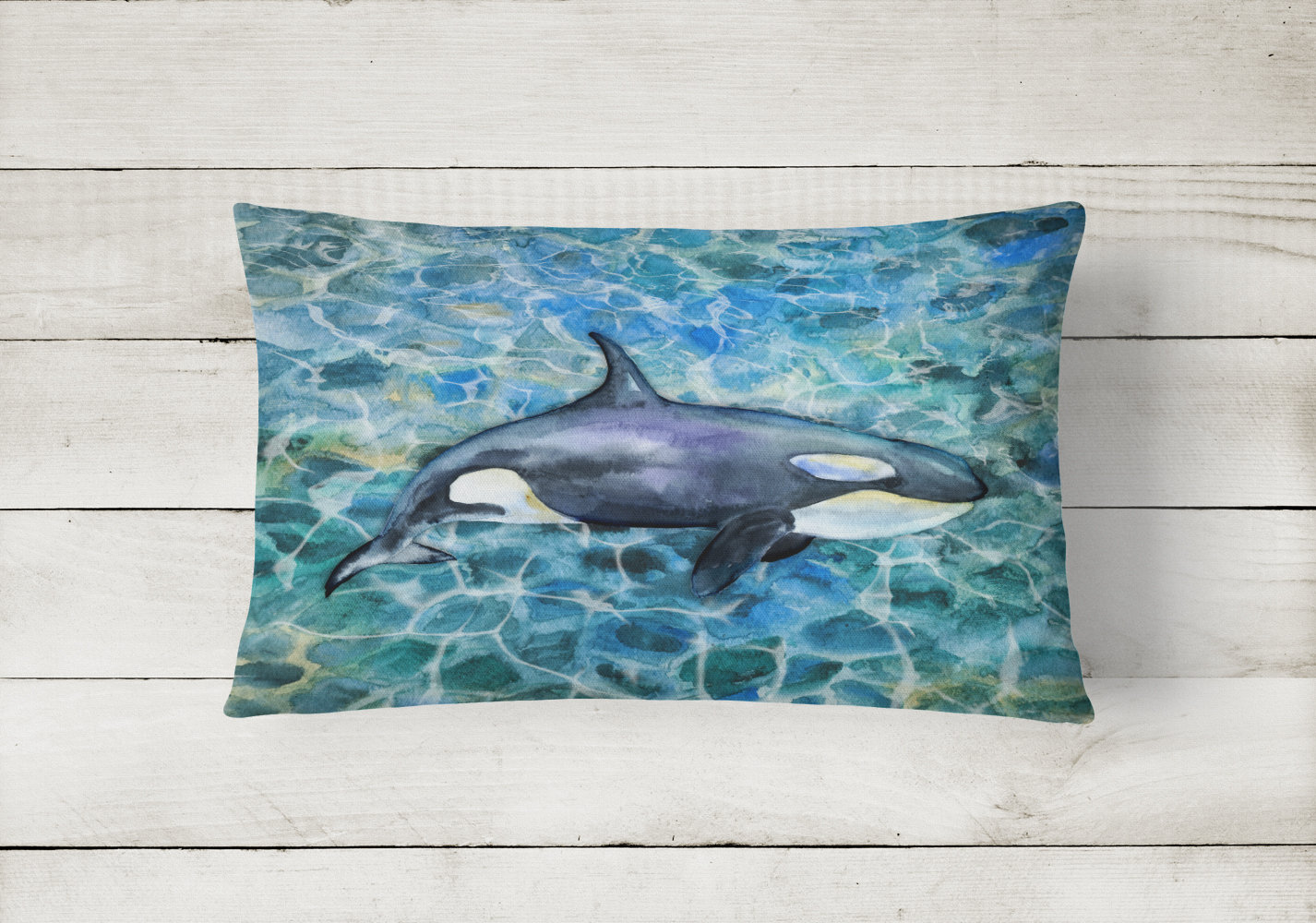 Caroline's Treasures Killer Whale Orca Lumbar Pillow | Wayfair