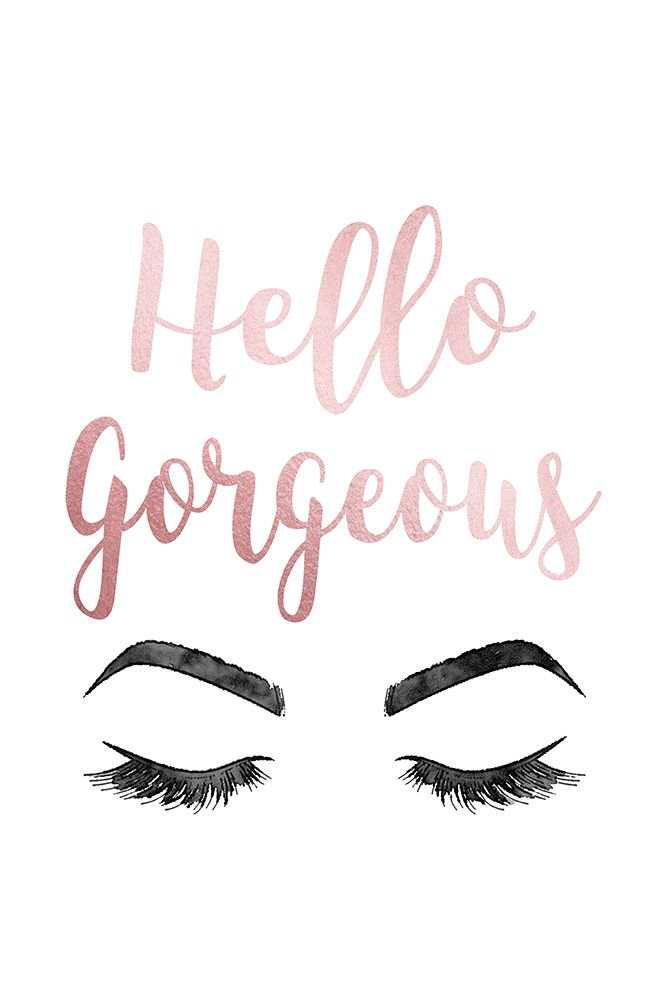 Trinx Hello Gorgeous Pink Poster Print By Amanda Greenwood (18 X 24 ...