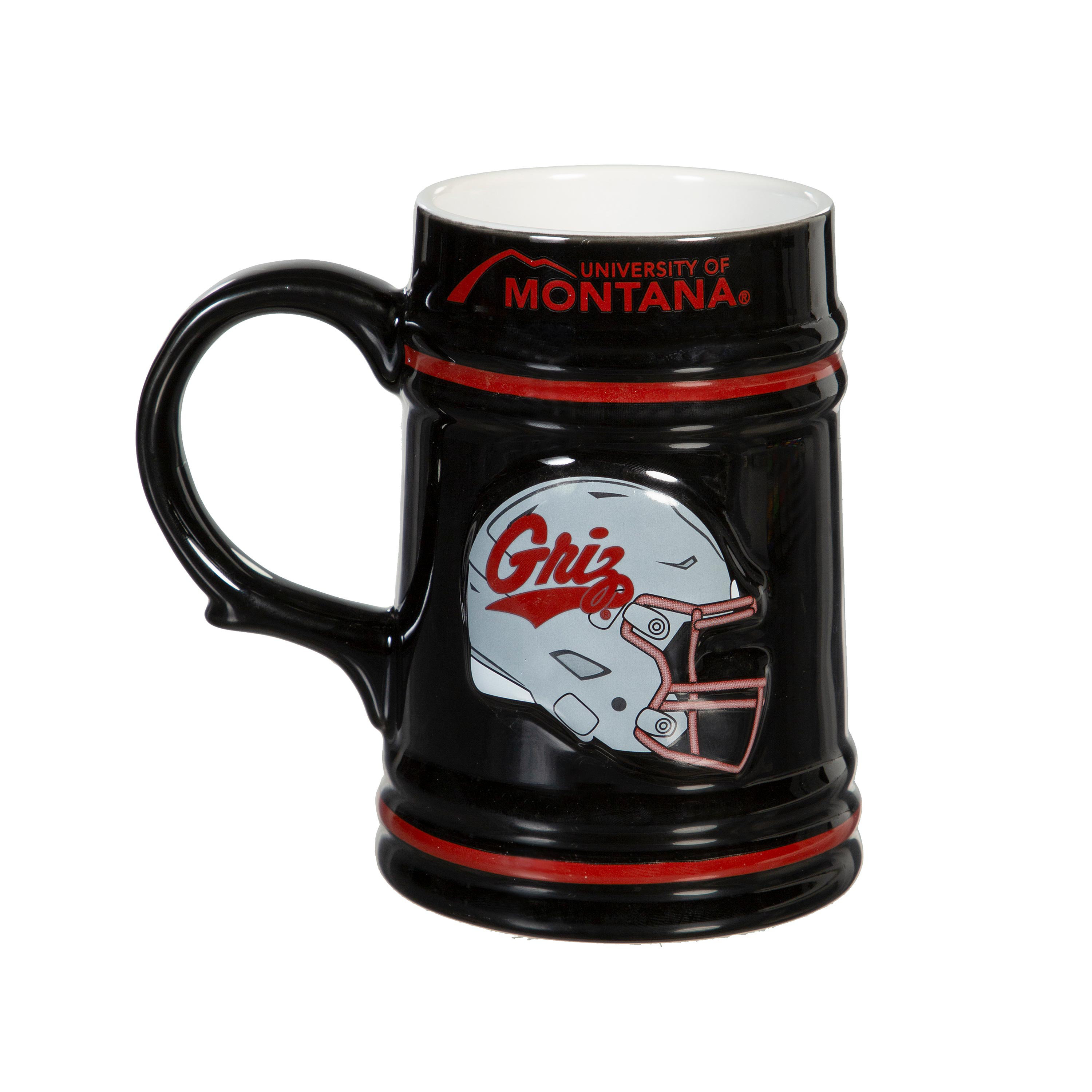 Ebern Designs University of Montana Ceramic Stein Cup, 24oz | Wayfair