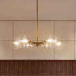 George Oliver Calfee 12 - Light Sputnik Modern Linear Chandelier ...