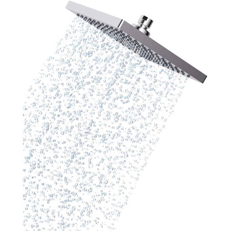 Belfry Bathroom Rain Shower Head With Swivelling Beam Angle | Wayfair.co.uk