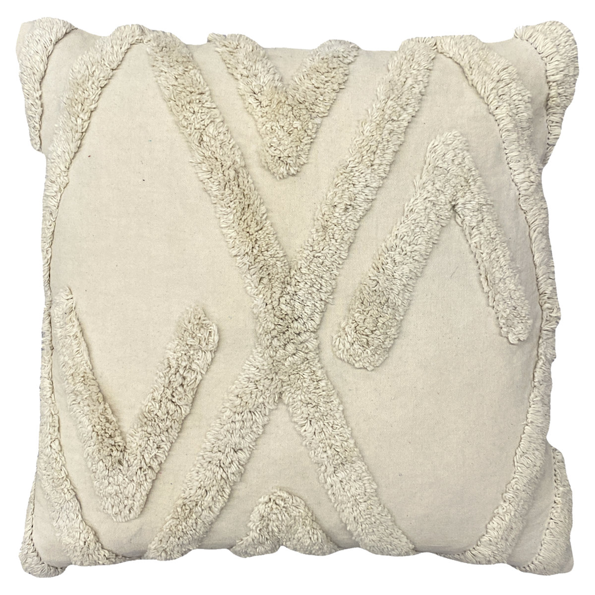 furn. Feathers Geometric Scatter Cushion with Filling & Reviews ...