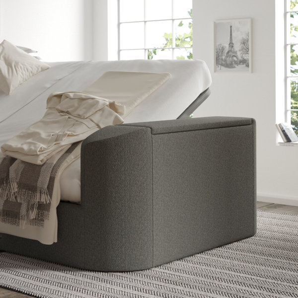 Hykkon Ursula Upholstered TV Bed & Reviews | Wayfair.co.uk