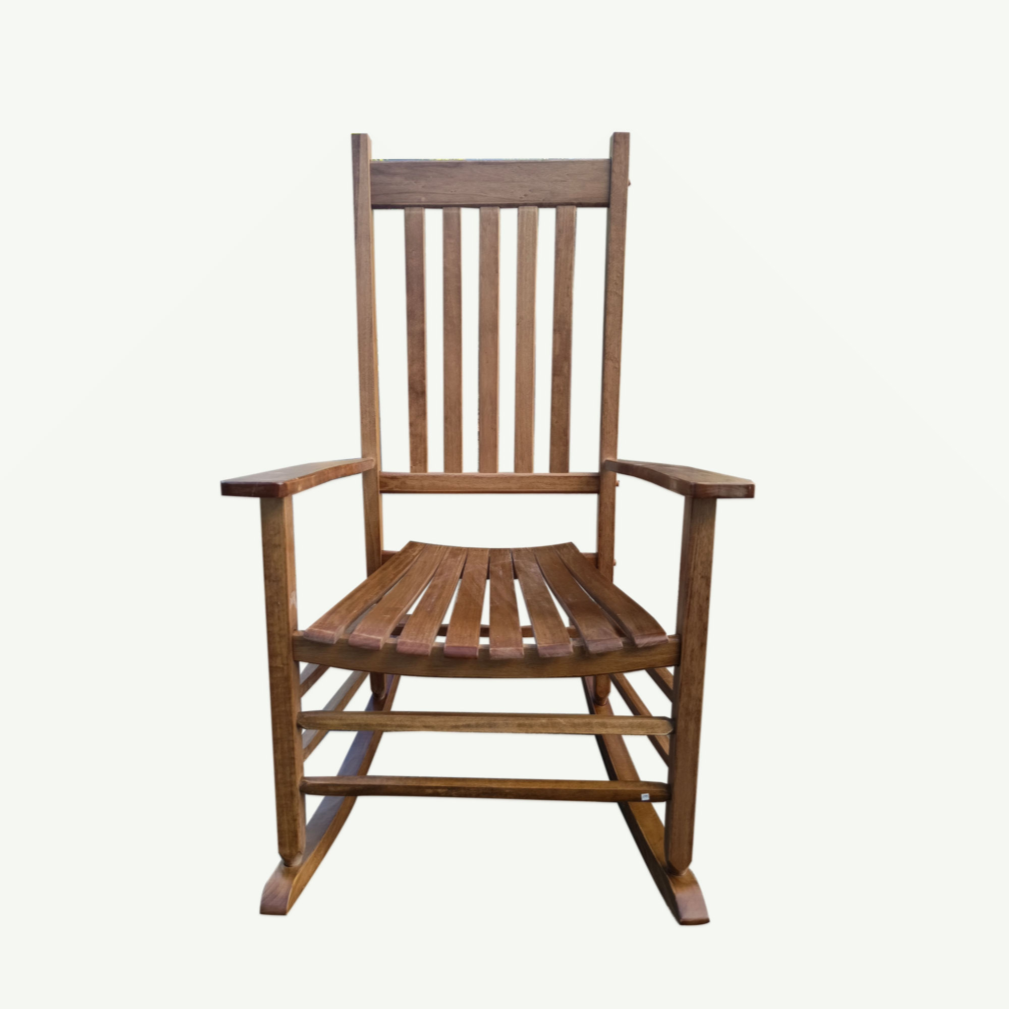 Winston Porter BALCONY PORCH ADULT ROCKING CHAIR Brown | Wayfair
