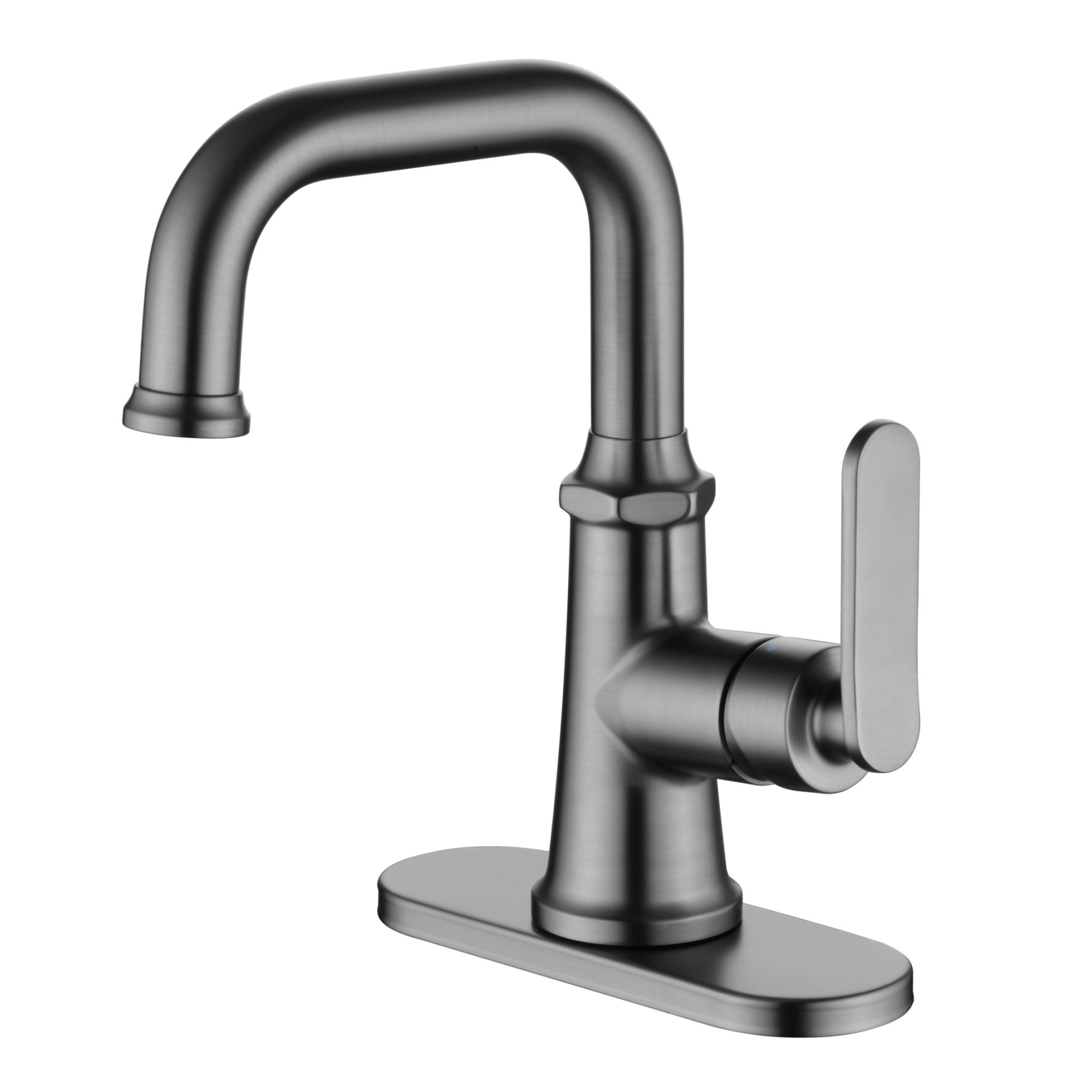 Ultra Faucets Remeslo Single-Handle Bathroom Faucet With Deckplate ...
