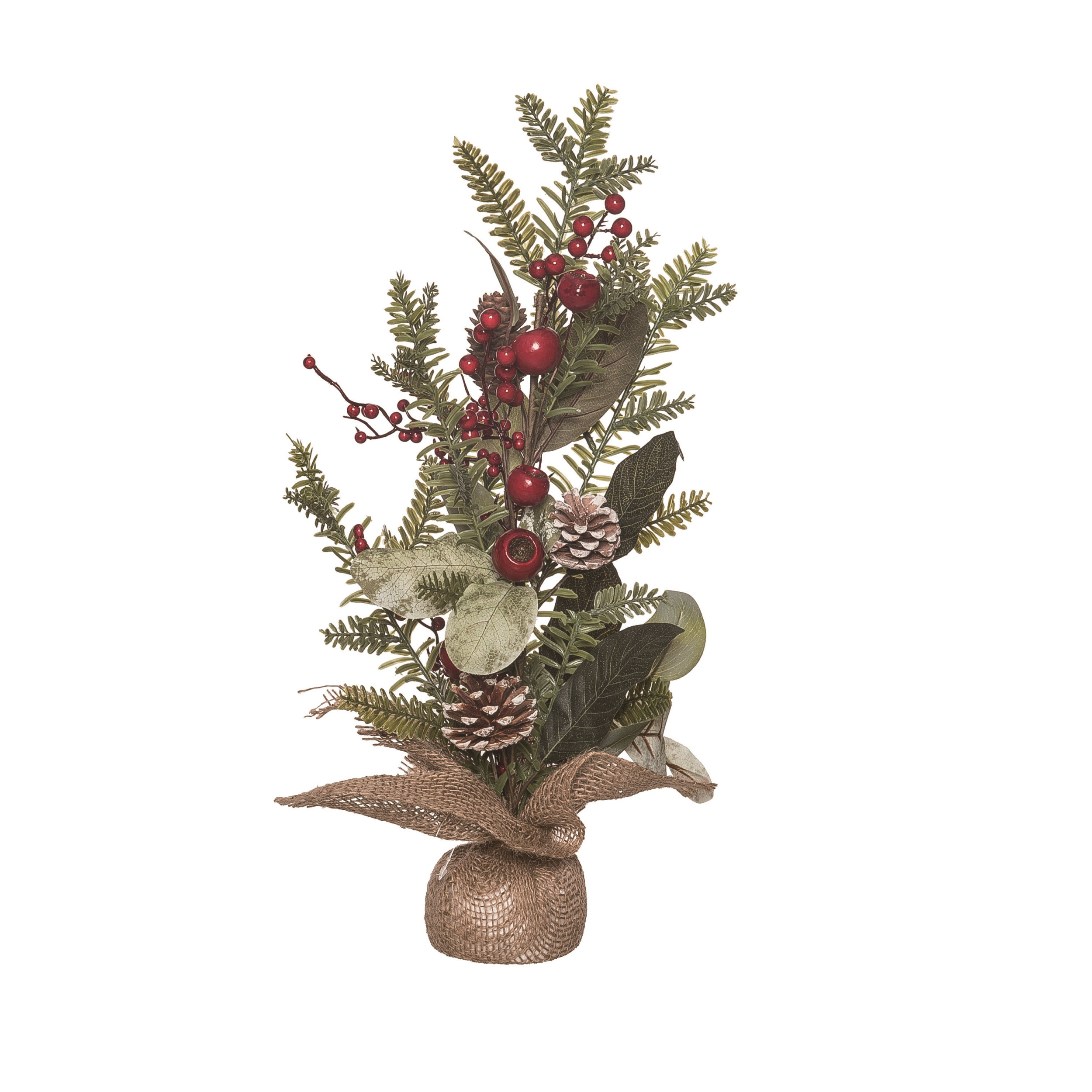 The Holiday Aisle® Glendaly 1' 11'' H Green Pine Christmas Tree | Wayfair