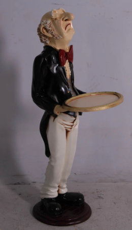 Red Barrel Studio® Connoisseur Butler Statue | Wayfair