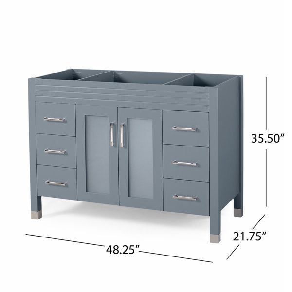 Latitude Run® 48" Bathroom Vanity Base | Wayfair