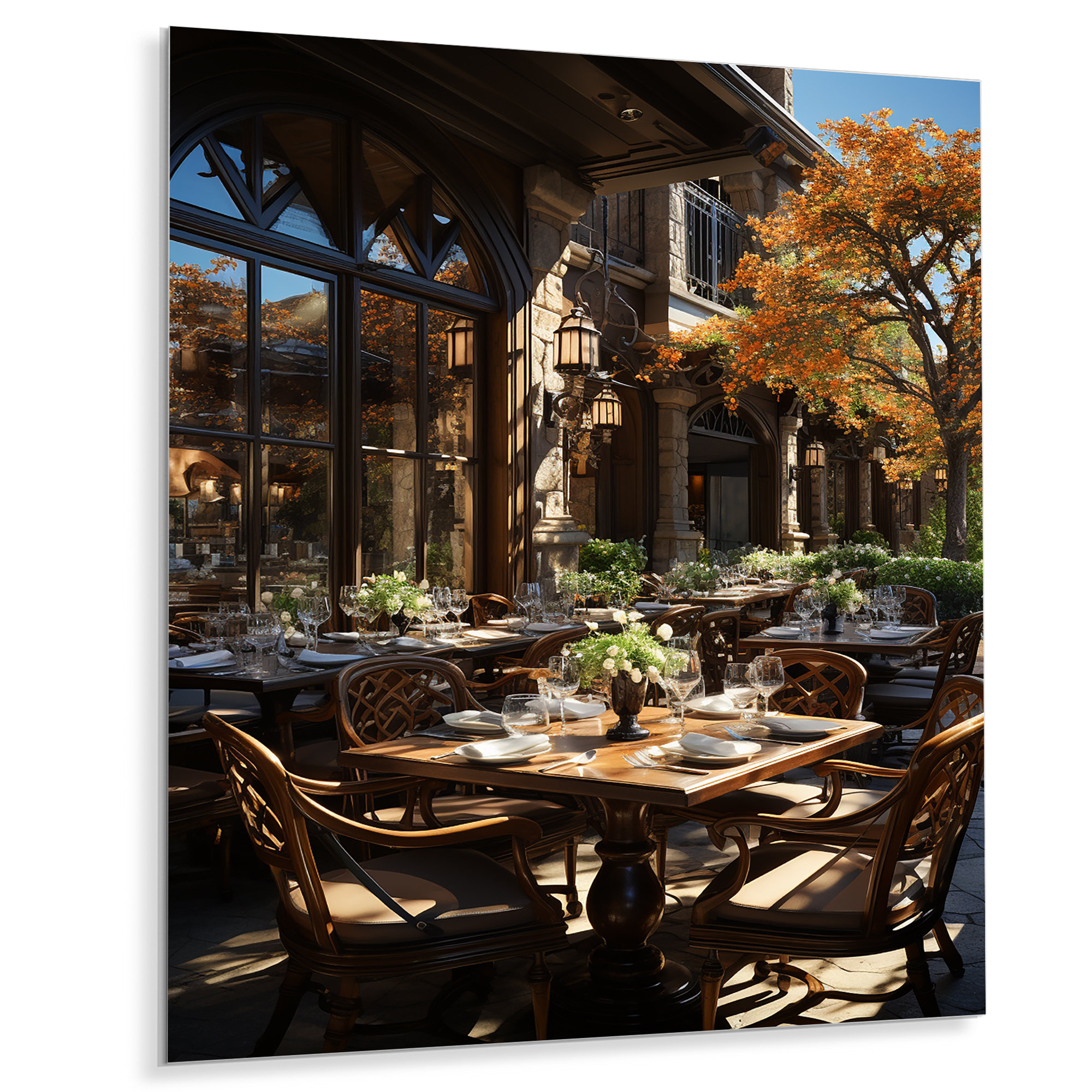 Ebern Designs Country Clubs Outdoor Dining III - Country Clubs Metal ...