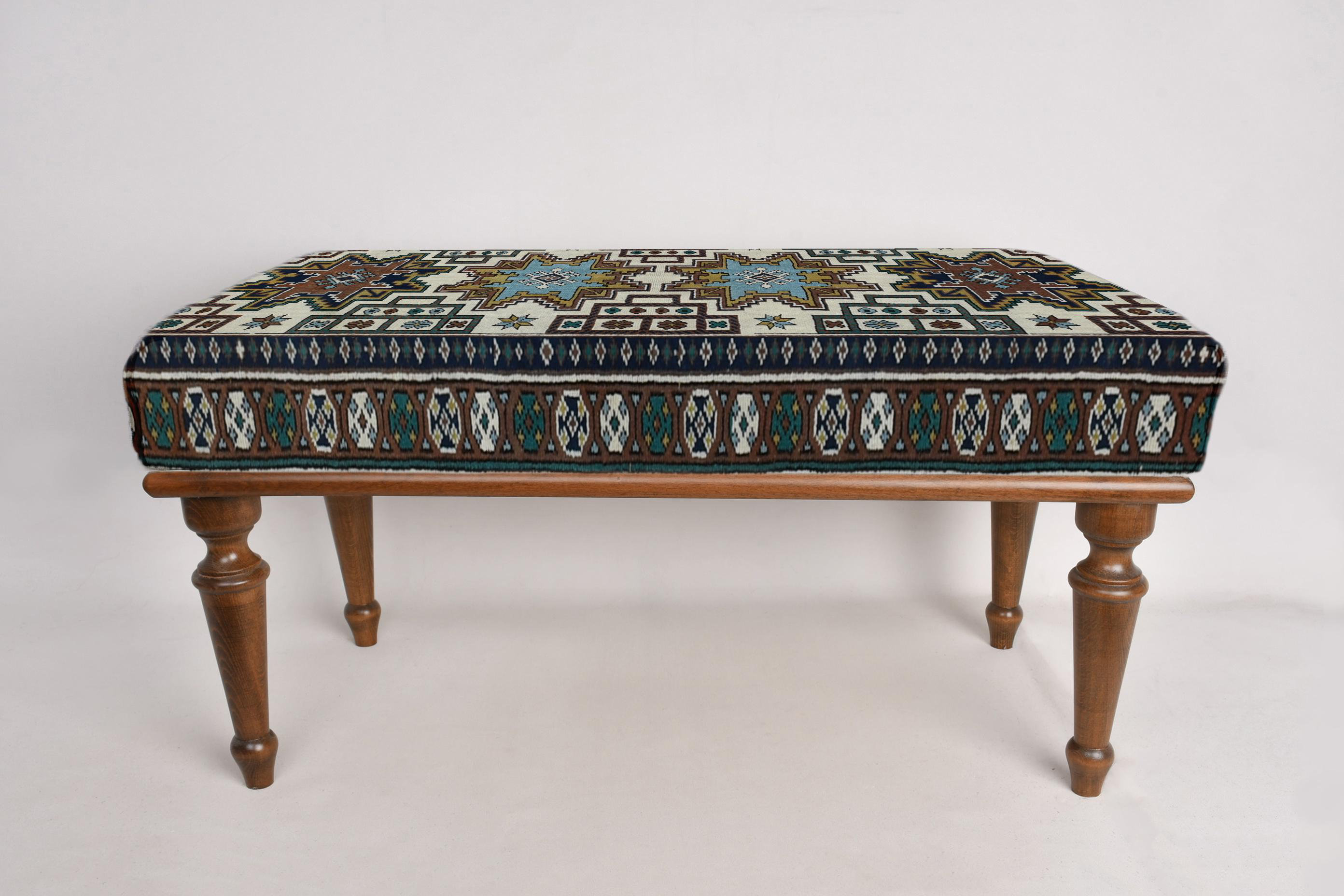 Dakota Fields Bohemian Bench, Mudroom Bench, Footstool Bench, Turkish ...