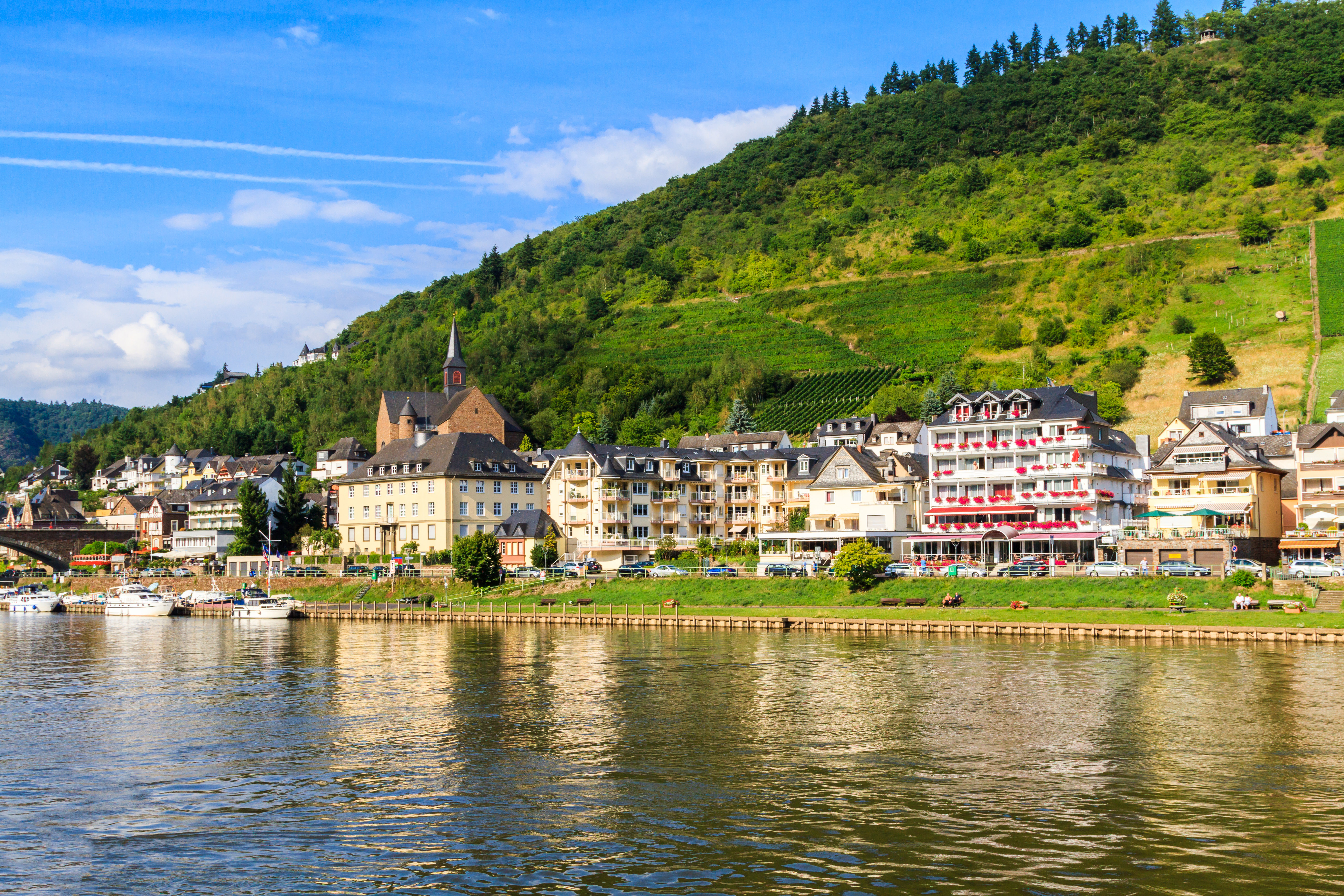 Ebern Designs Wine Town Cochem by Elenaklippert - Wrapped Canvas ...