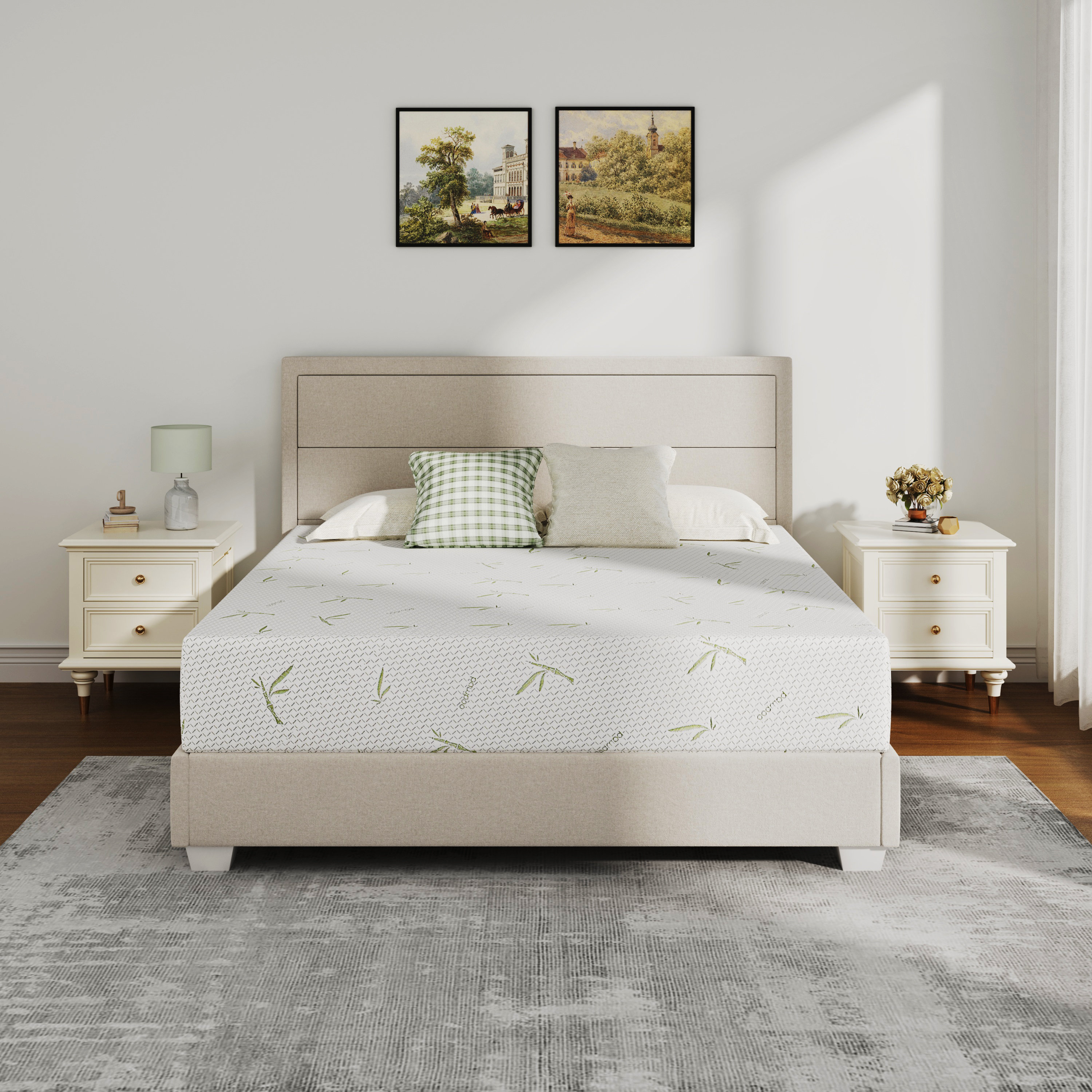 Alwyn Home Lidia 6'' Medium Gel Memory Foam Mattress with Rayon from ...