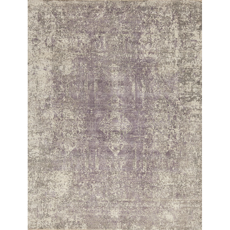 Samad Rugs Pinnacle Abstract Area Rug in Purple | Perigold