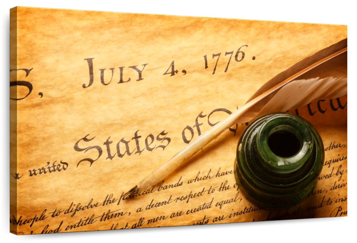 Trinx Keiri American Independence In Ink | Wayfair