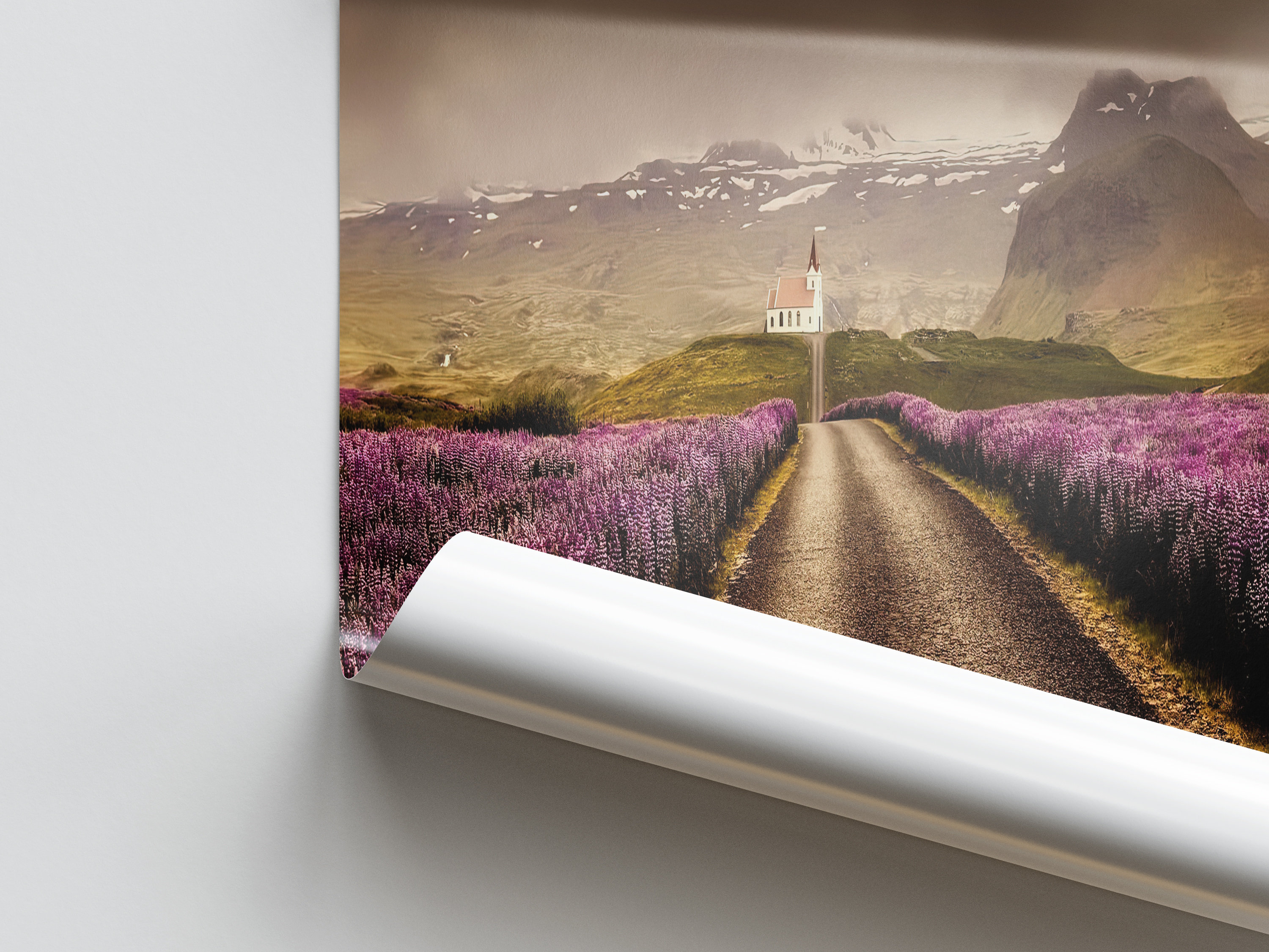Ophelia & Co. Open Road Art Canvas, Roadside Wall Art, Landscape ...