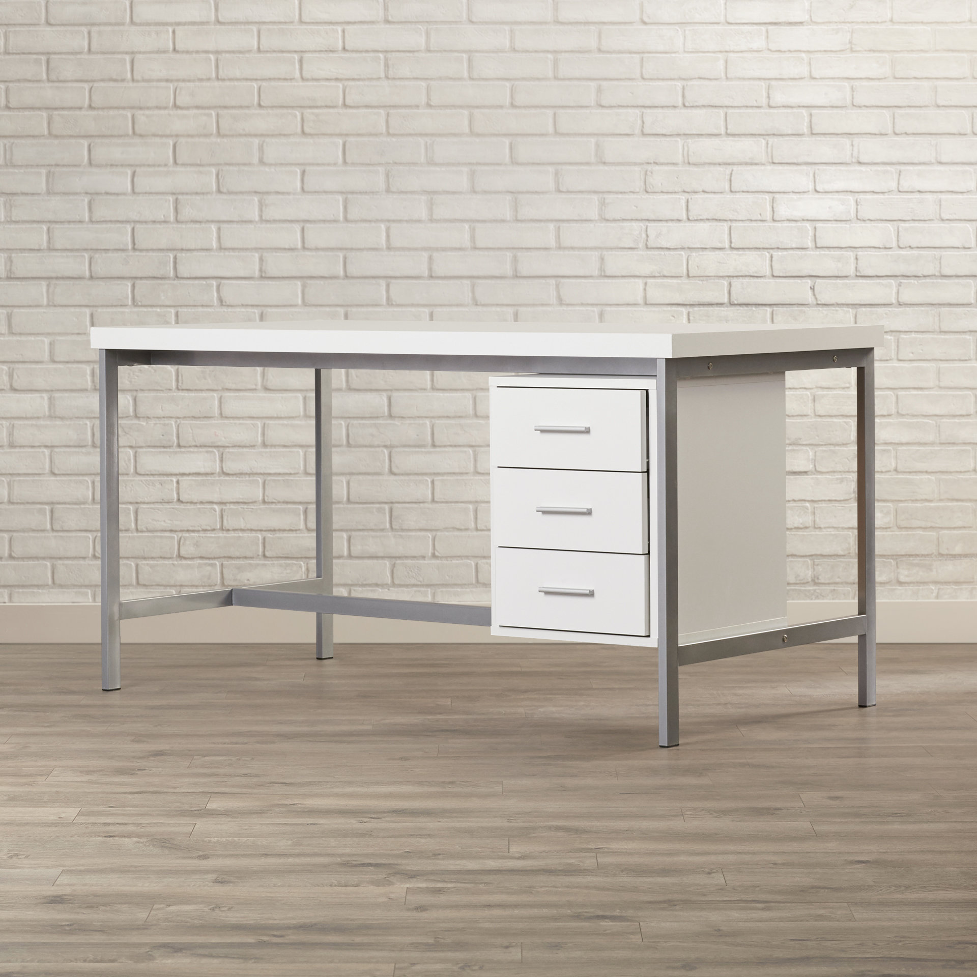 Wade Logan® Computer Desk Home Office Laptop Left Right Set-up Storage ...