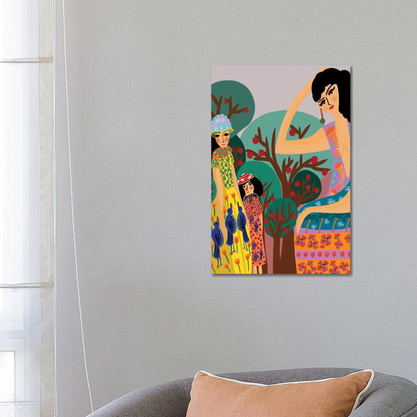 Latitude Vive Apple Trees by Dina Razin - Wrapped Canvas Gallery ...