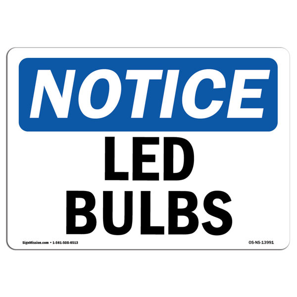 SignMission Led Bulbs Sign | Wayfair
