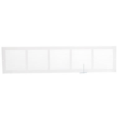 Imperial White Steel Baseboard Vent Cover & Reviews | Wayfair