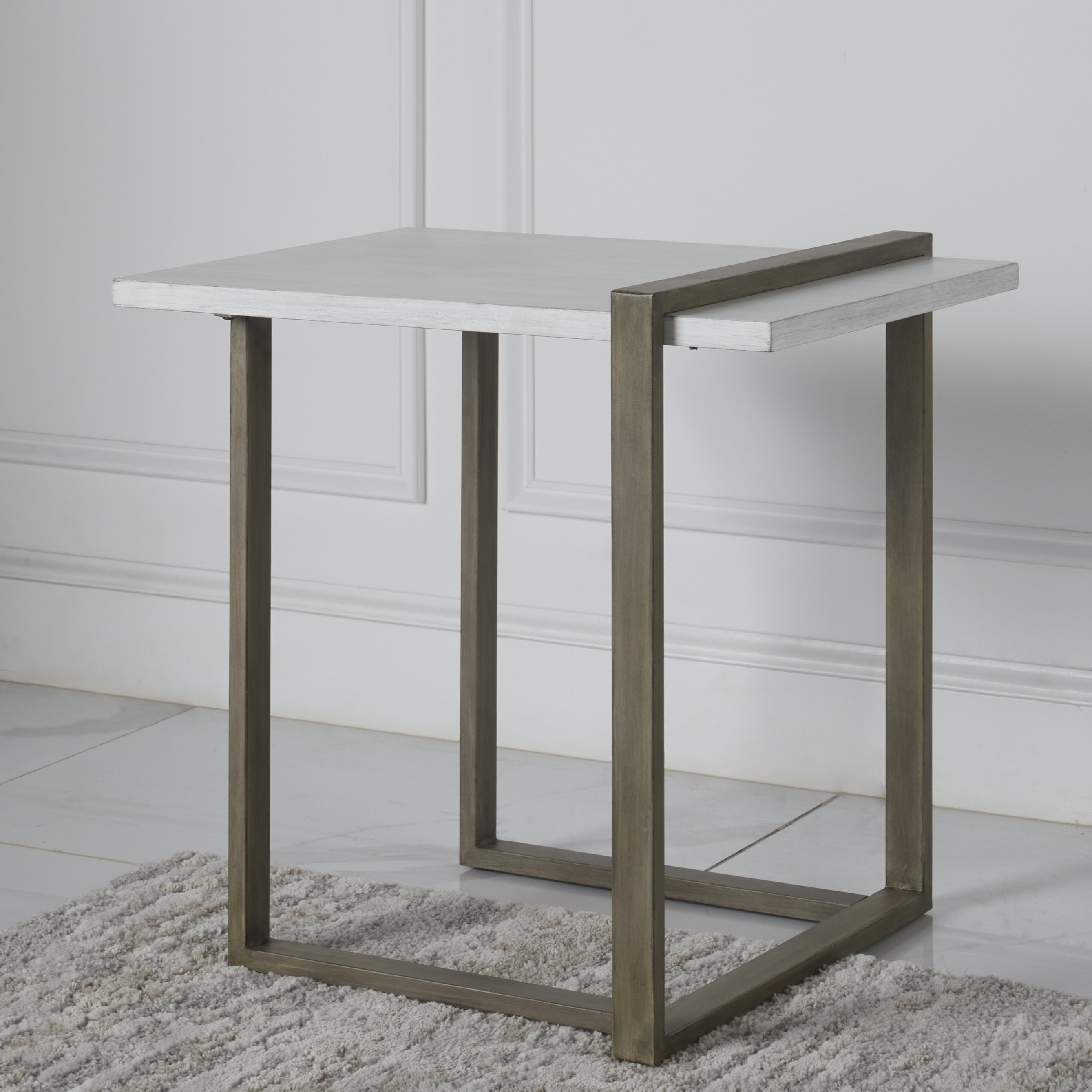 Latitude Run® Solid Wood Frame End Table | Wayfair