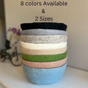 Humble Hilo Handmade Felt Bowl | Wayfair