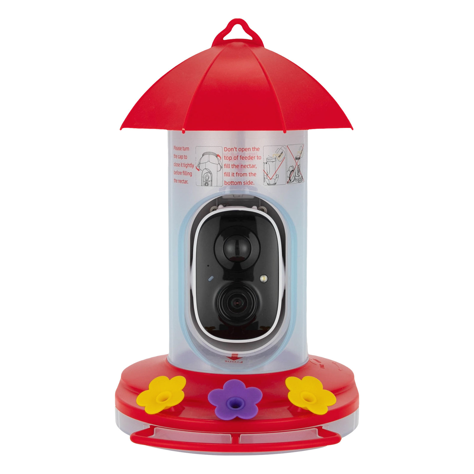 Arlmont & Co. Maellys Water Resistant Hopper Bird Feeder | Wayfair