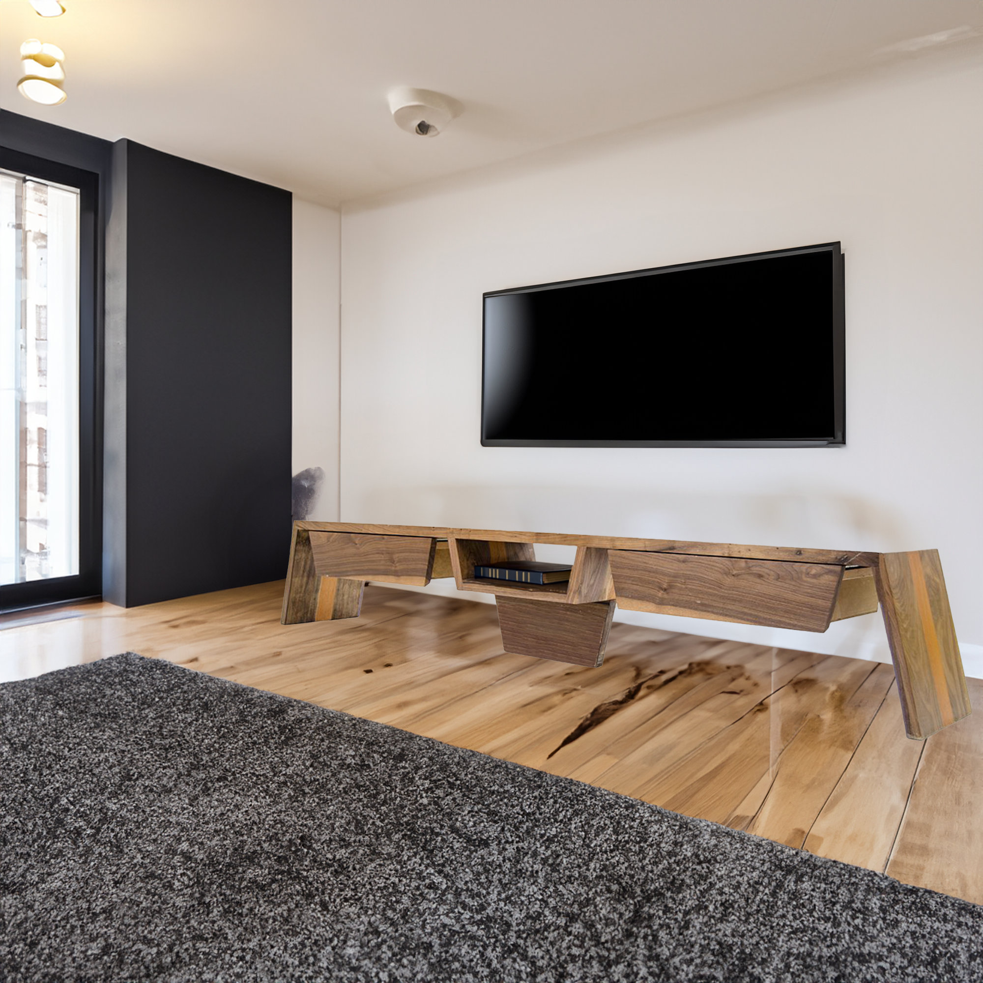 Spirit Home 110.24'' Media Console | Wayfair