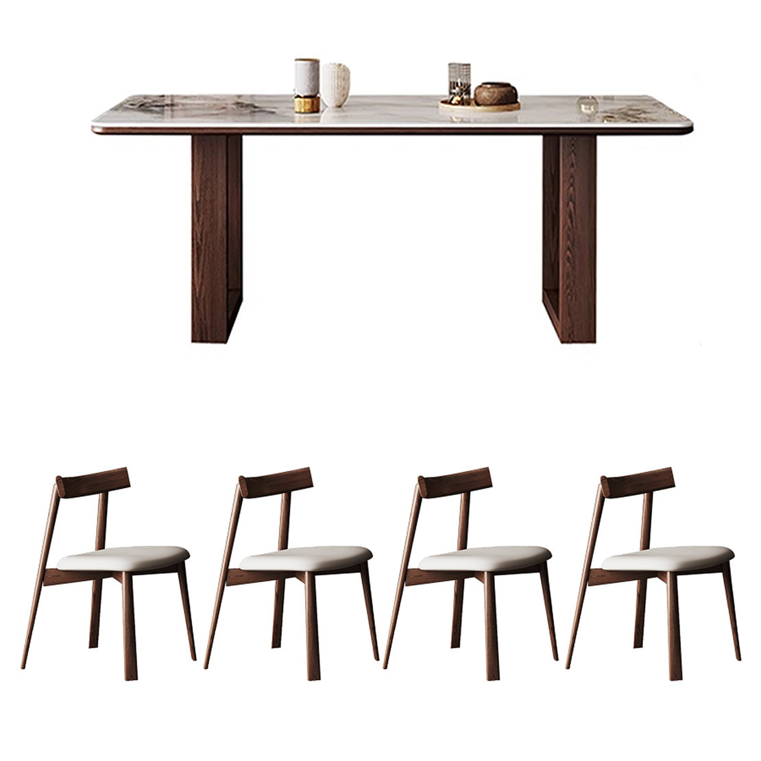 Brayden Studio Dining table and chair combination - Wayfair Canada