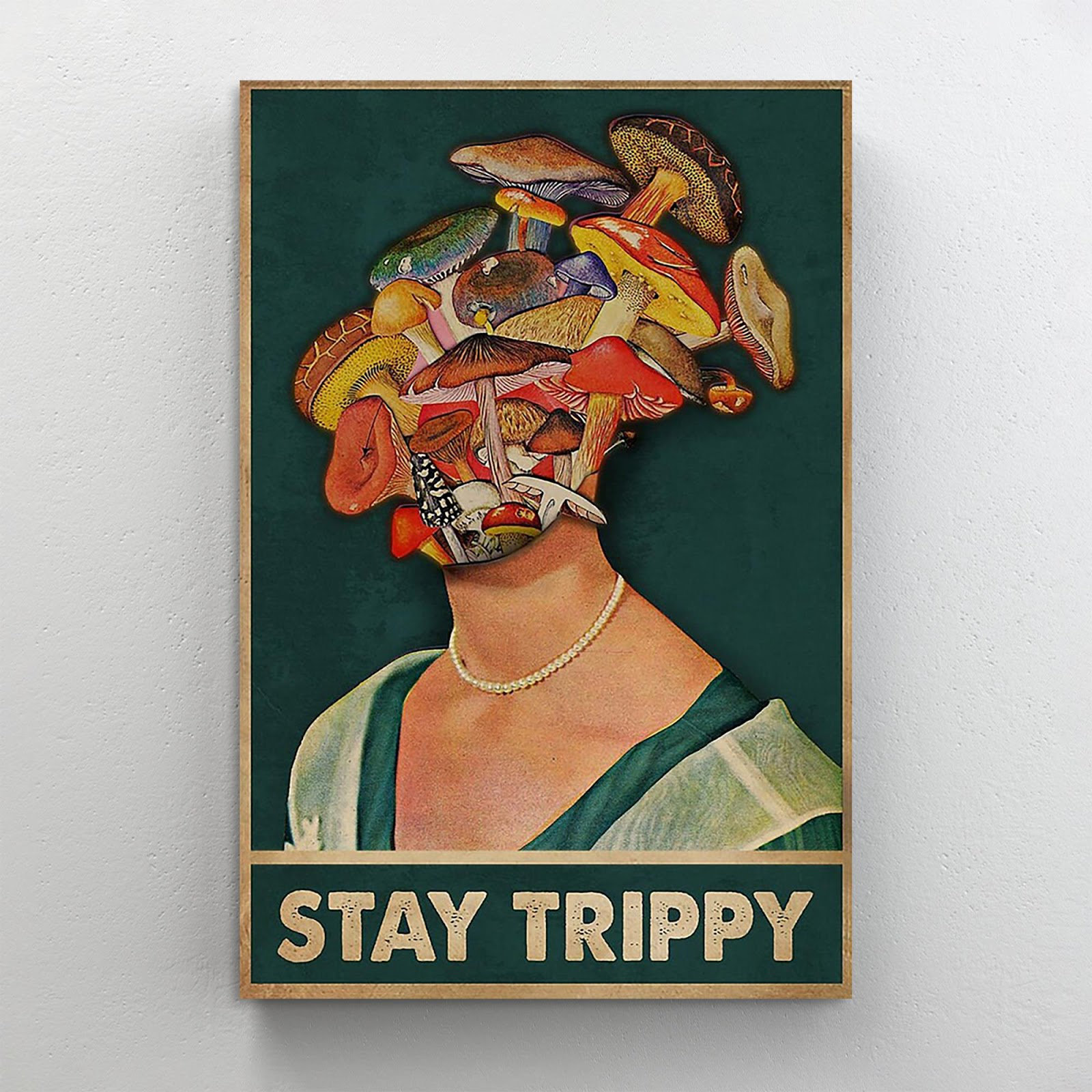 Trinx Stay Trippy Poster - Wrapped Canvas Graphic Art - Wayfair Canada
