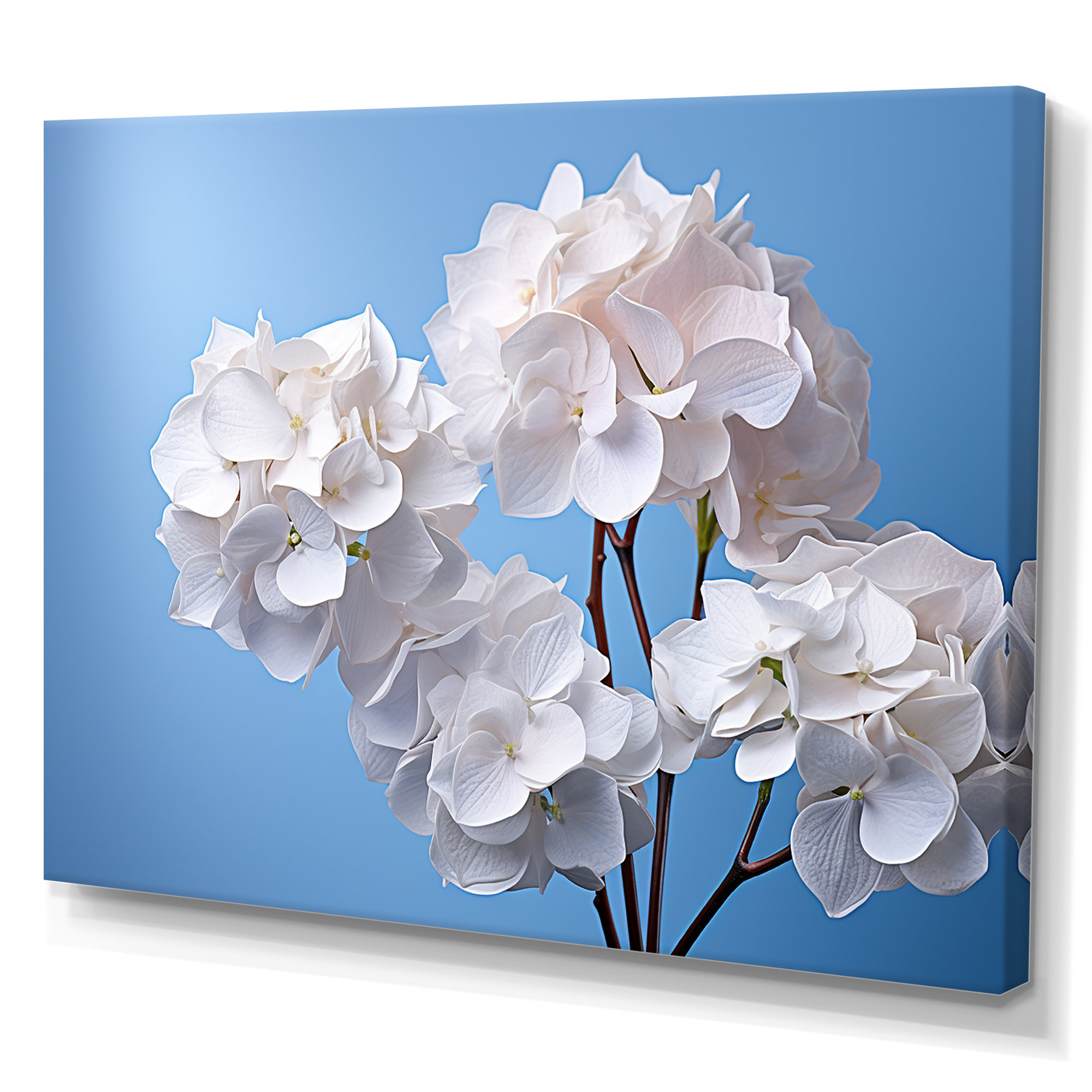 Winston Porter Soft Neutral Tones Portray Hydrangea Blooms III ...