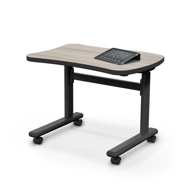 MooreCo Hierarchy Height Adjustable Sit to Standing Flip Top Student ...