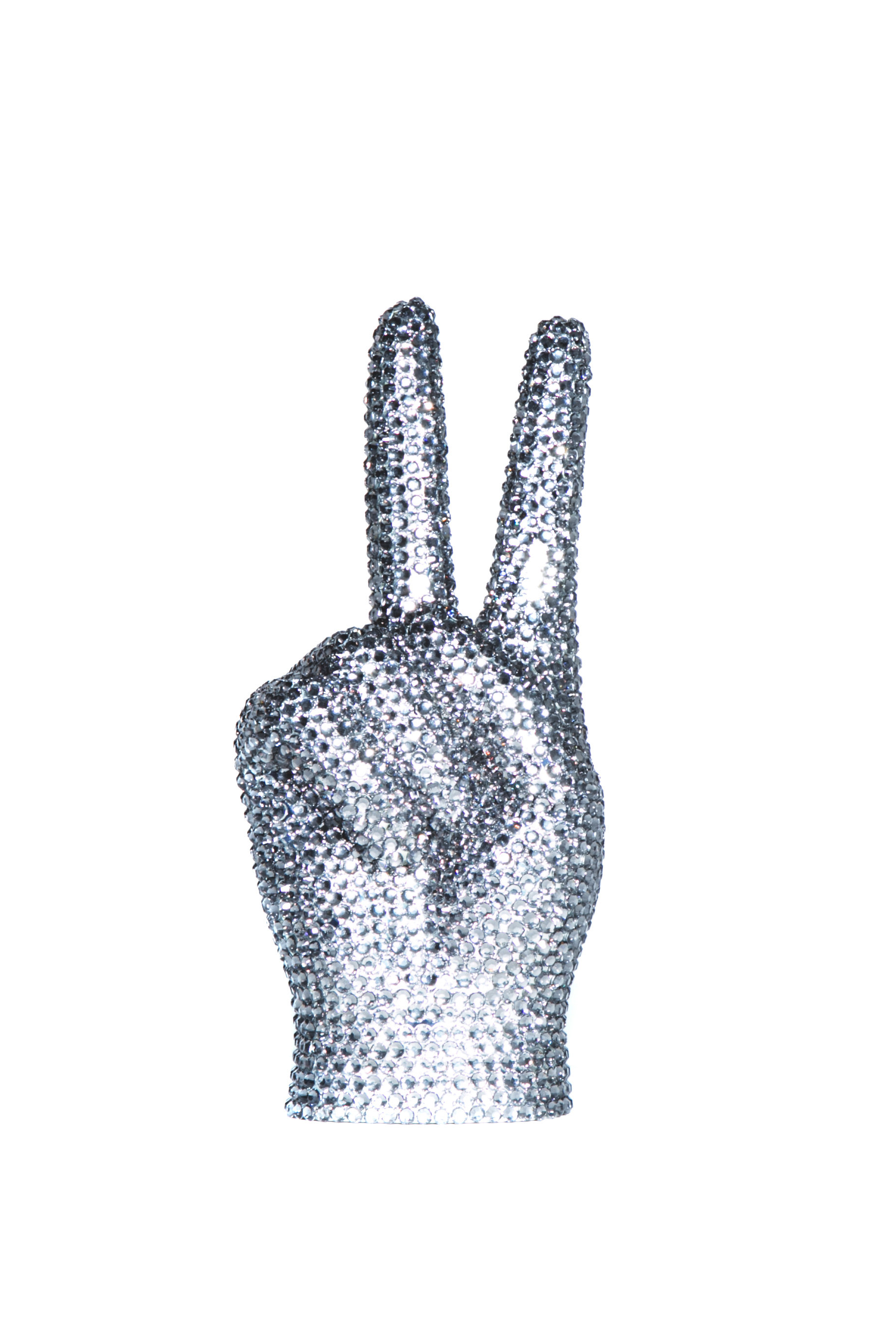 Trule Akers Graphite Rhinestone Peace Sign Tabletop - 9" tall & Reviews ...