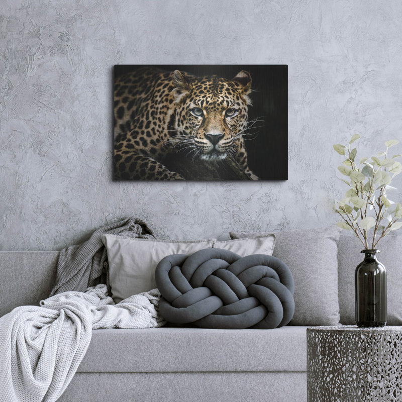 leopard luxe wallpaper