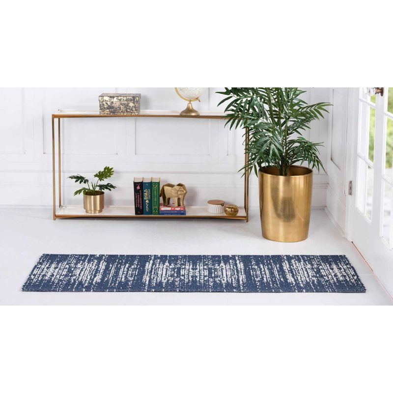 Longshore Tides Draco Cotton Abstract Rug & Reviews | Wayfair