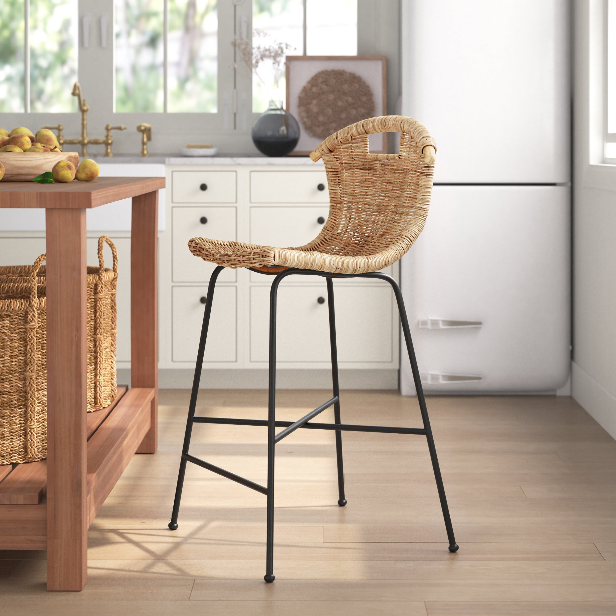 Sand & Stable™ Keaton Counter & Bar Stool & Reviews | Wayfair