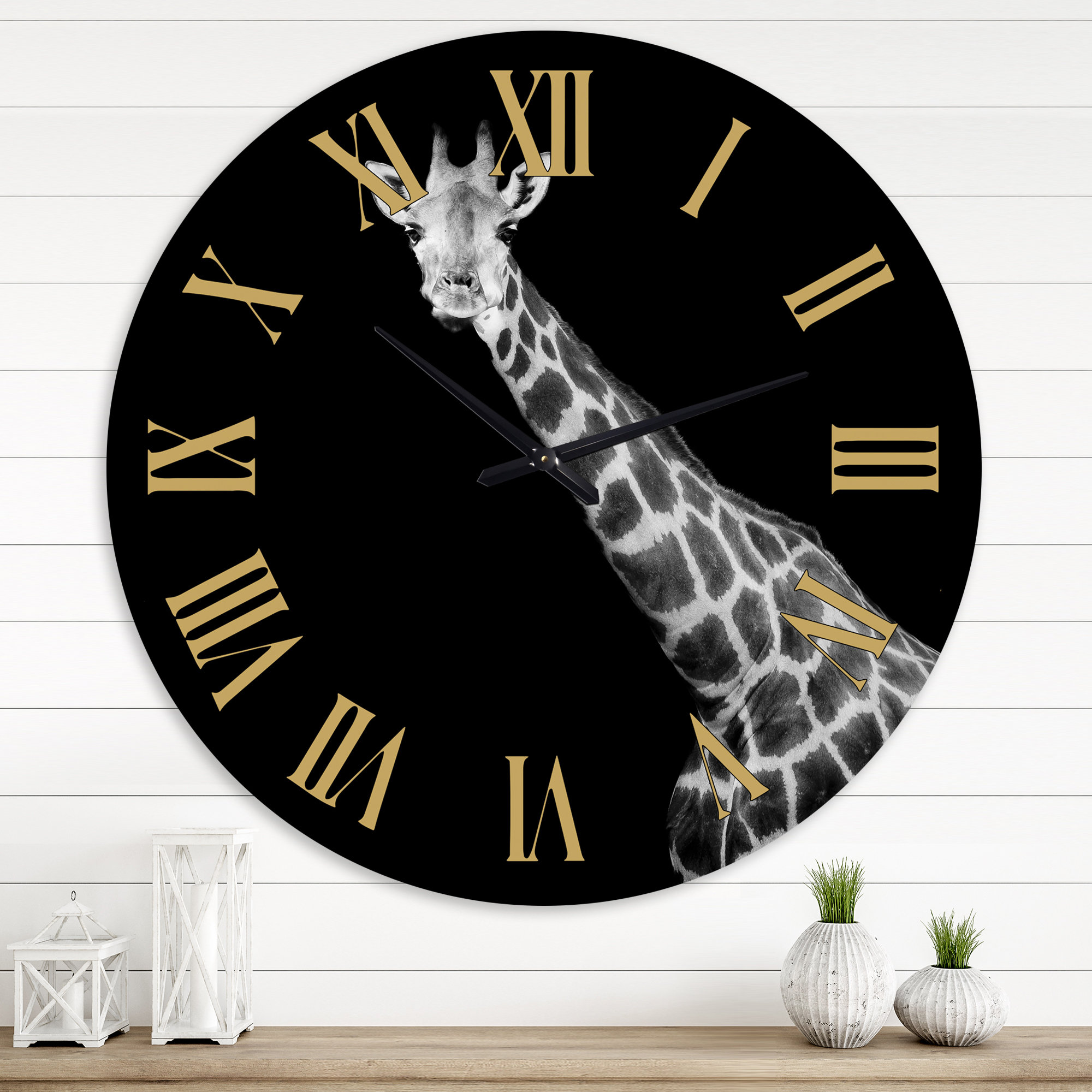 giraffe clocks