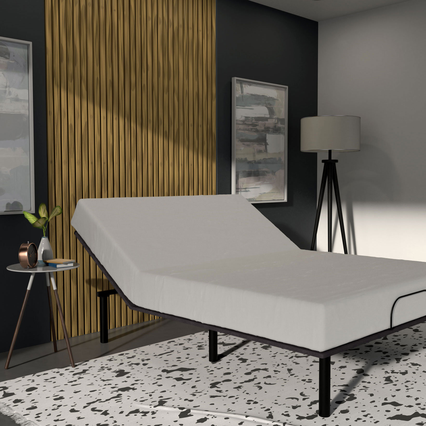 Reverie 14" Adjustable Bed with Remote | Wayfair