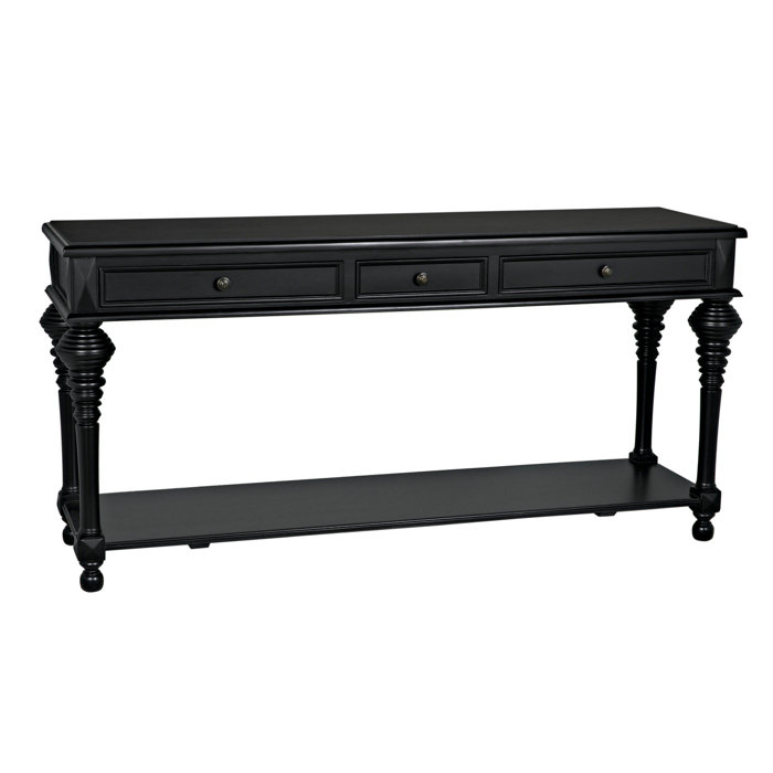 Noir Colonial Console Table | Wayfair